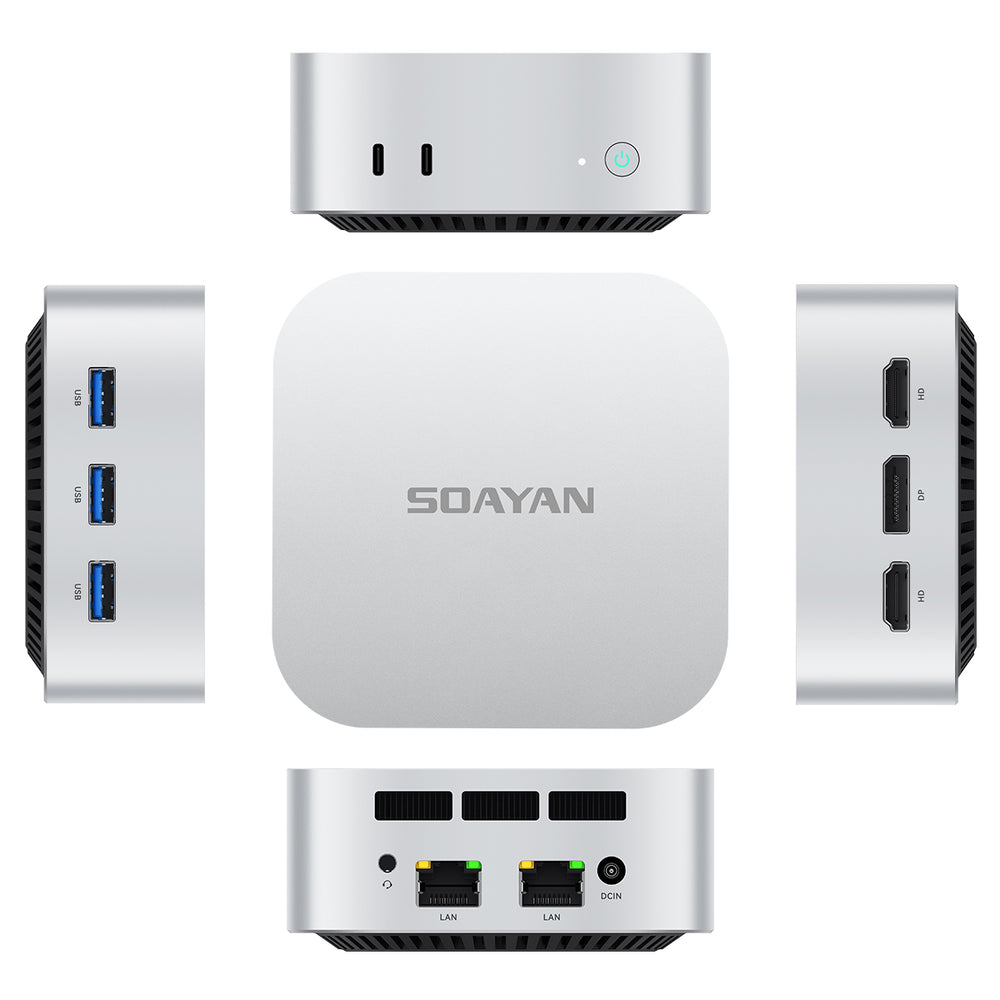 SOAYAN Mini PC - High-Performance, Compact Desktop Computers